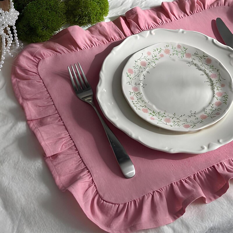 Ruffled Placemats - Etsy