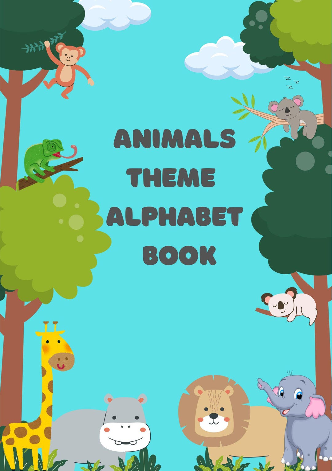 ANIMAL ALPHABET BOOK - Etsy