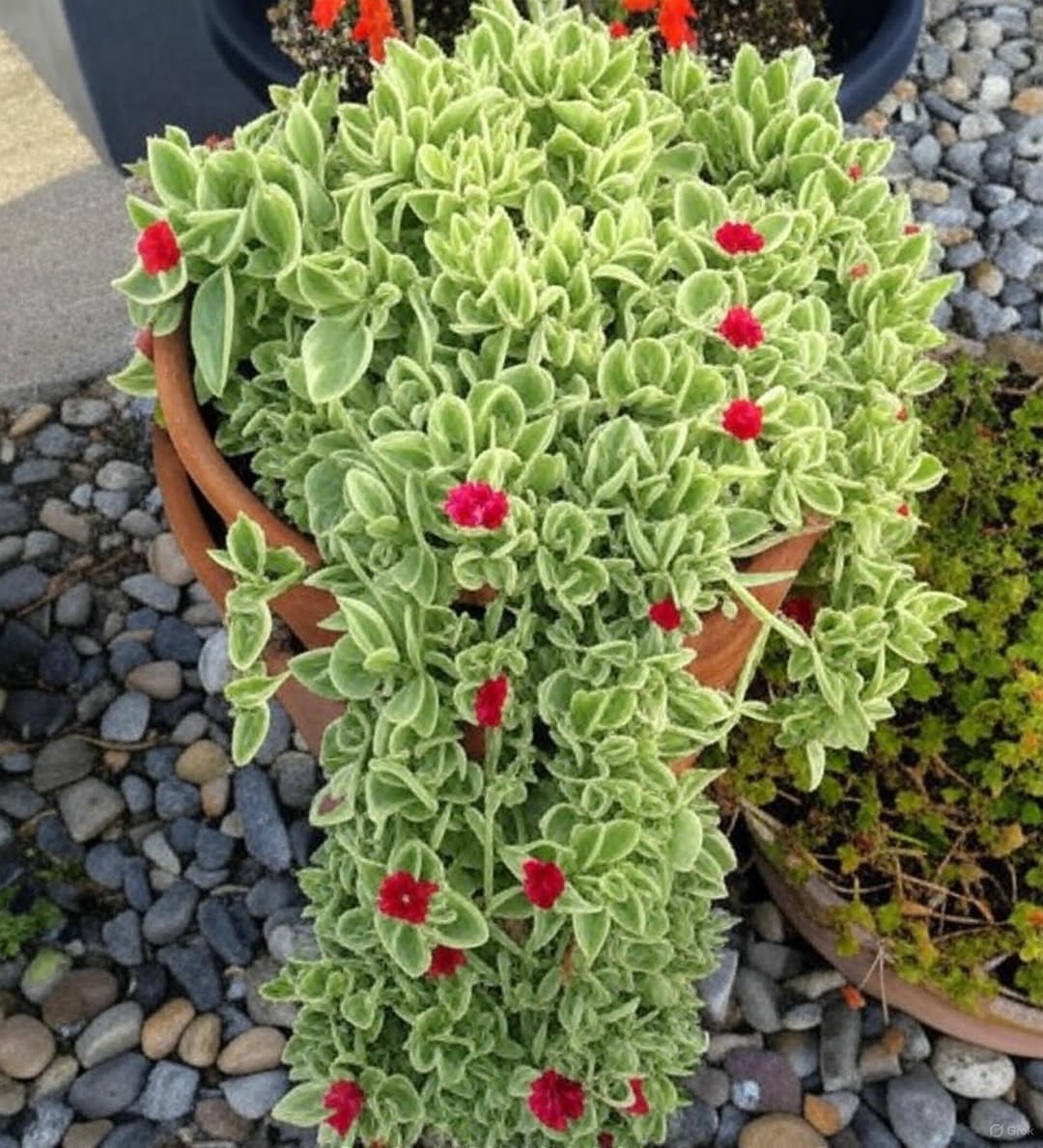 Mezoo Trailing Red Livingstone Daisy Starter Plant Plug | Vibrant ...