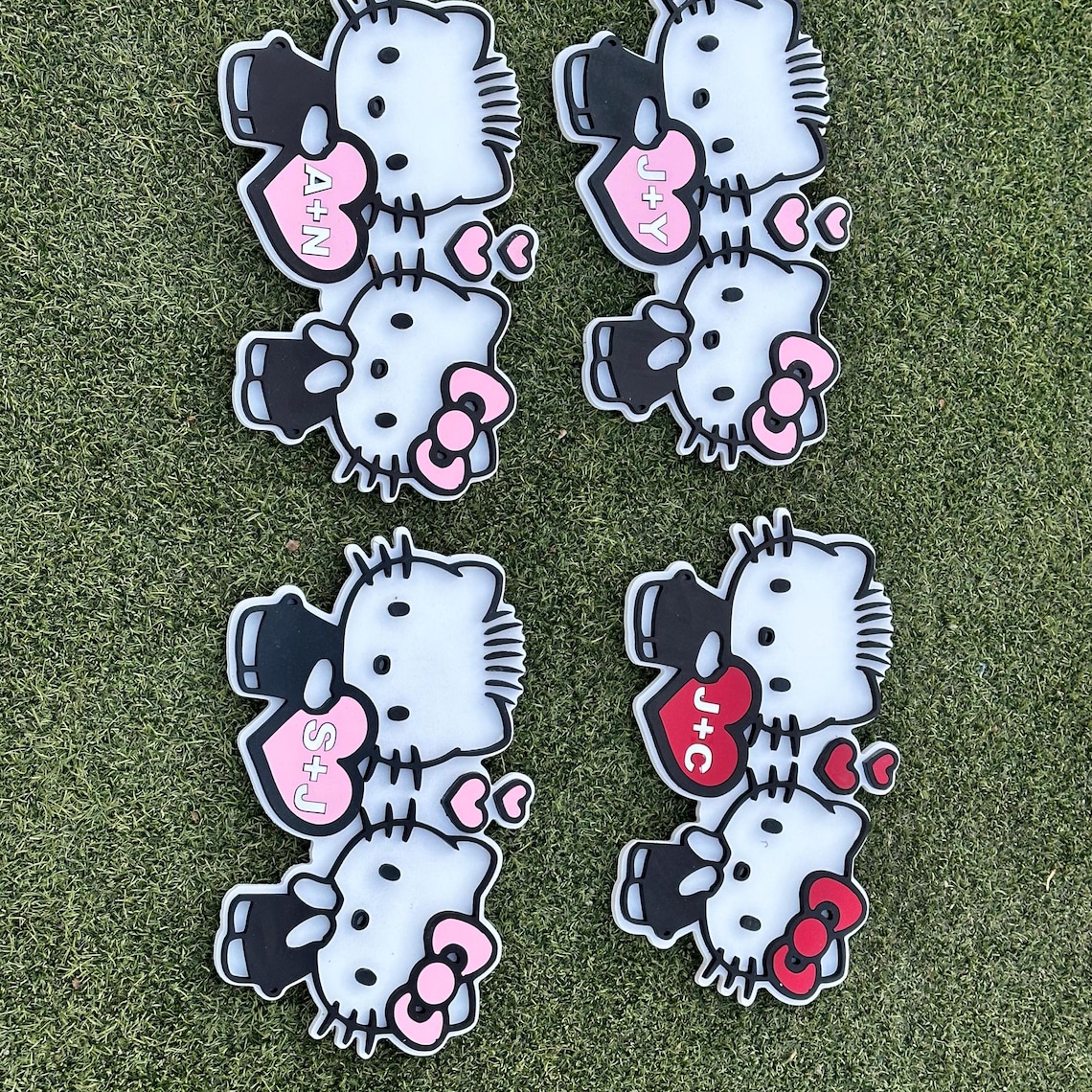 Custom Hello Kitty Couples Signs - Etsy