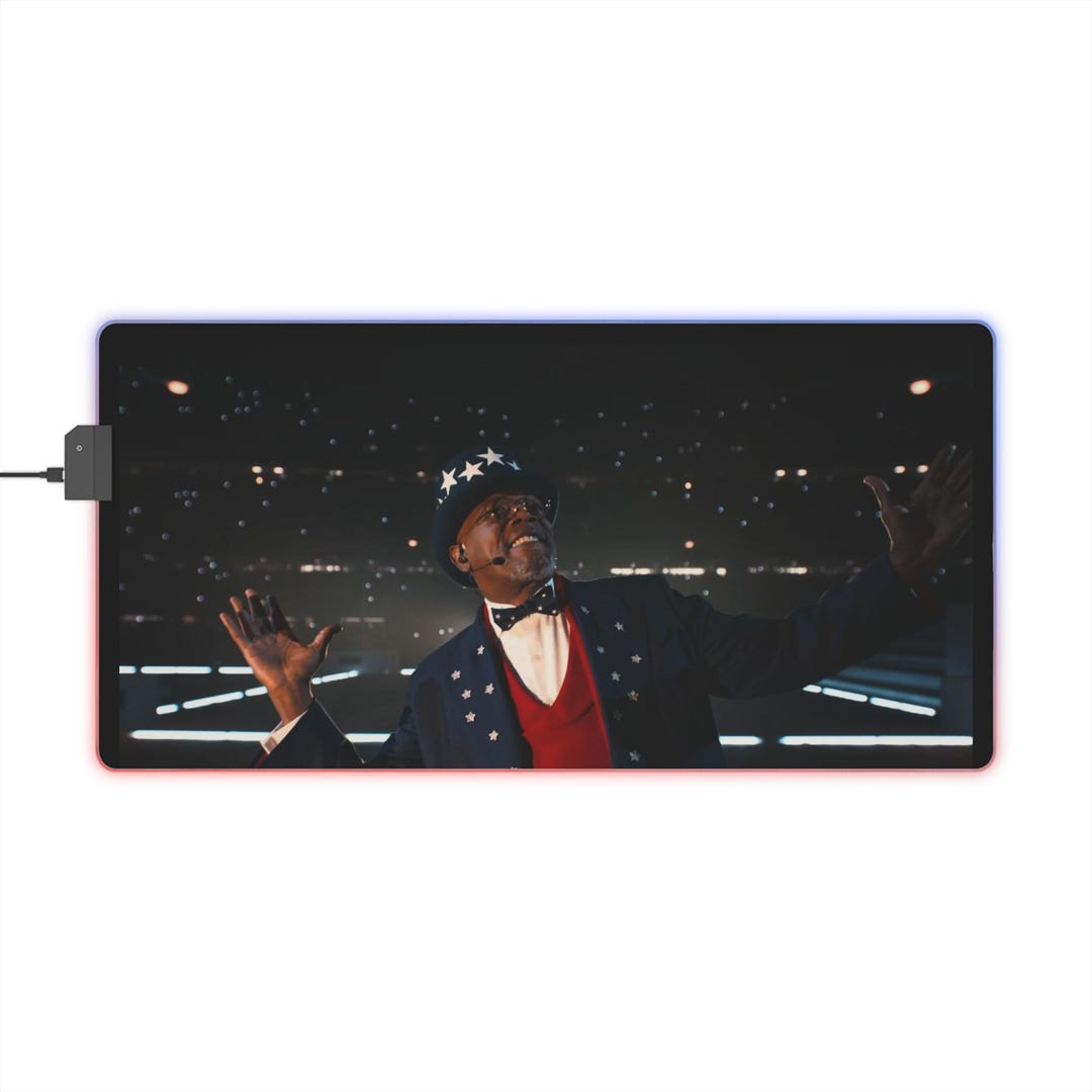 Uncle Sam | Samuel L Jackson - RGB-LED Gaming Mouse Pad - Etsy