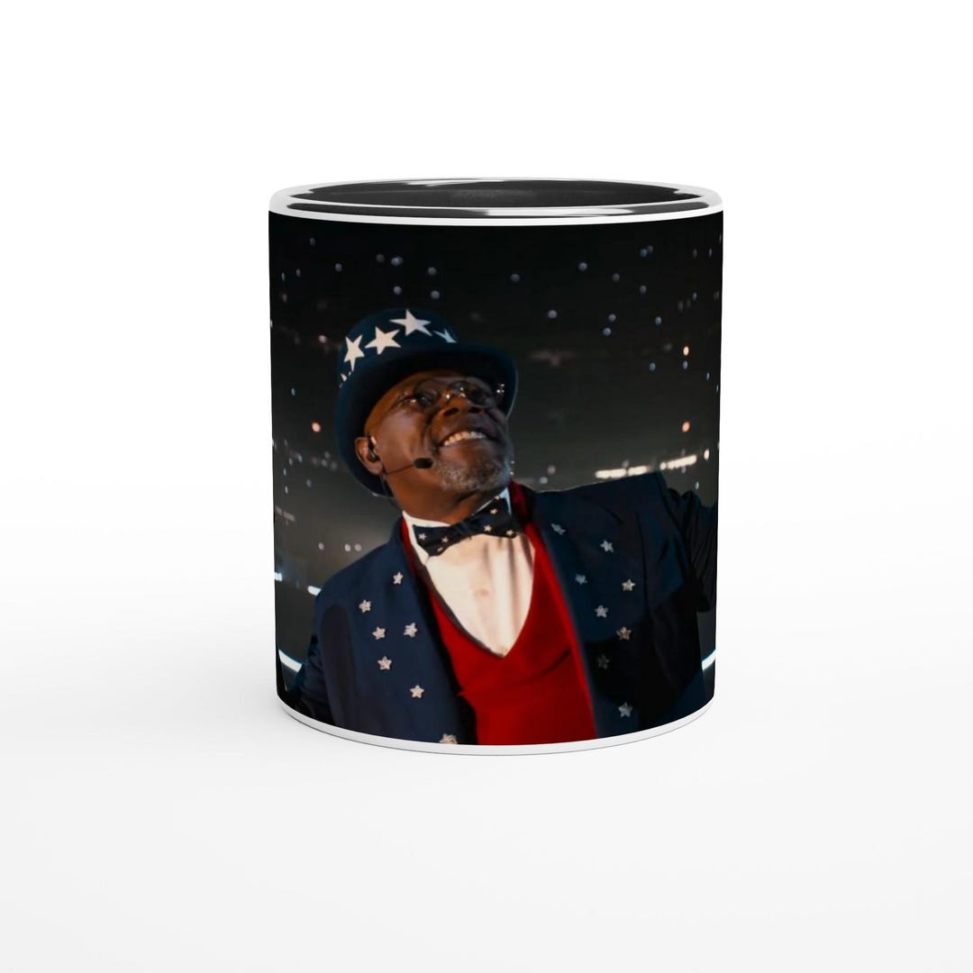 Samuel L. Jackson Uncle Sam Mug - Funny Coffee Cup - Gift for Movie ...