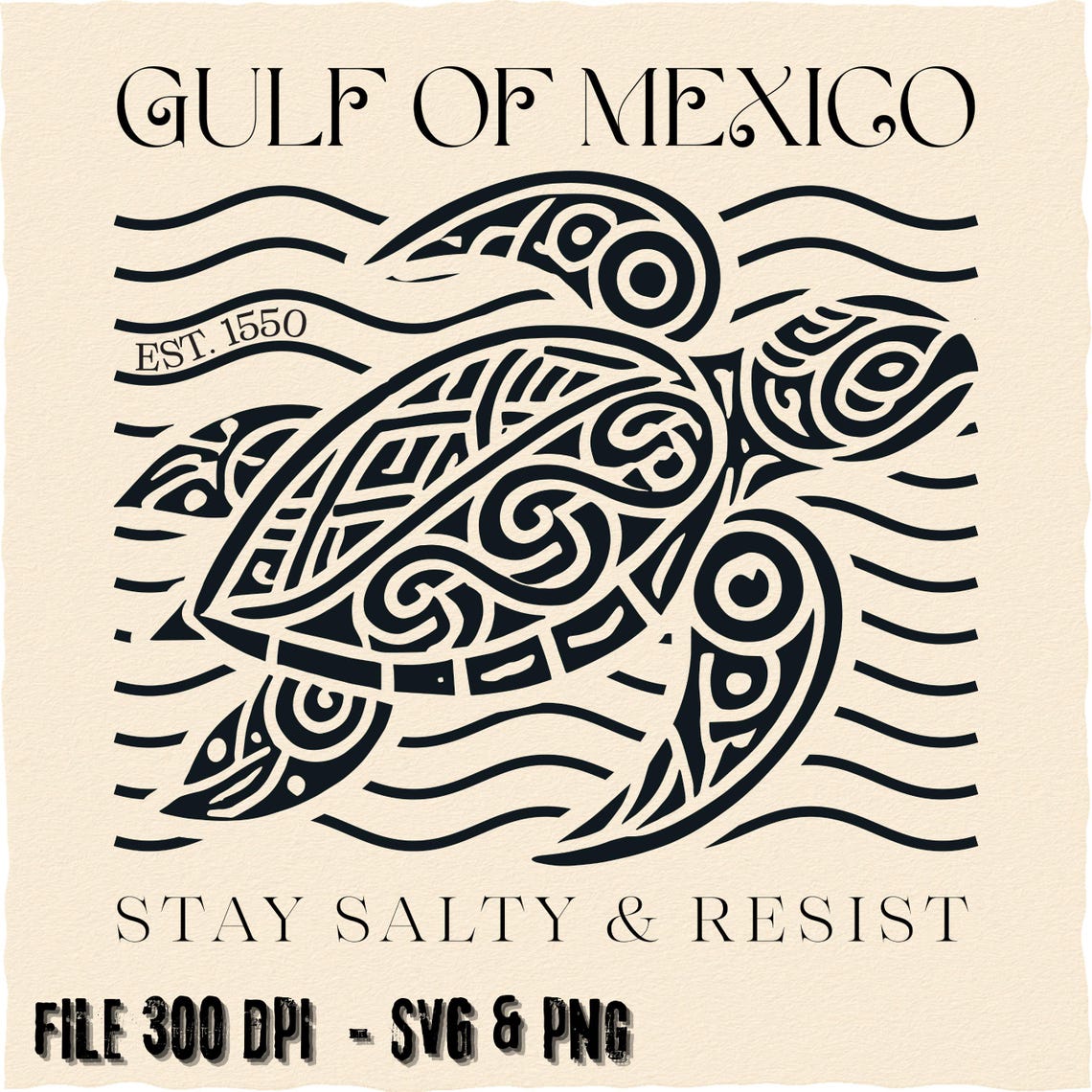 Gulf of Mexico SVG, Mexico Beach PNG, Turtle Svg, Gulf of Svg, Mexico ...