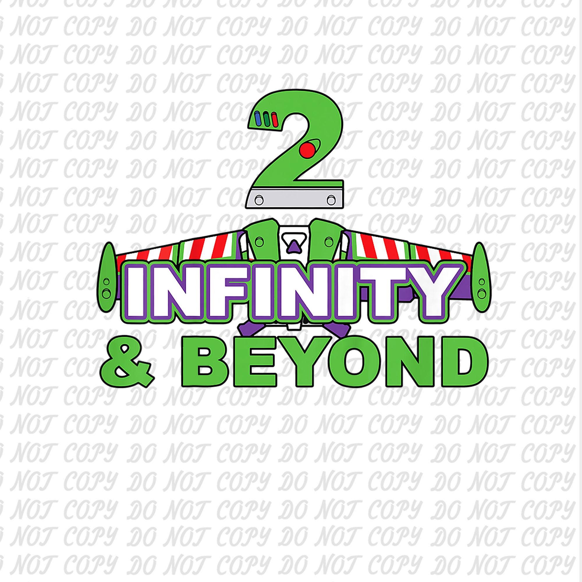 Two Infinity and Beyond Png, Toy Story Png, Family Birthday Png - Etsy