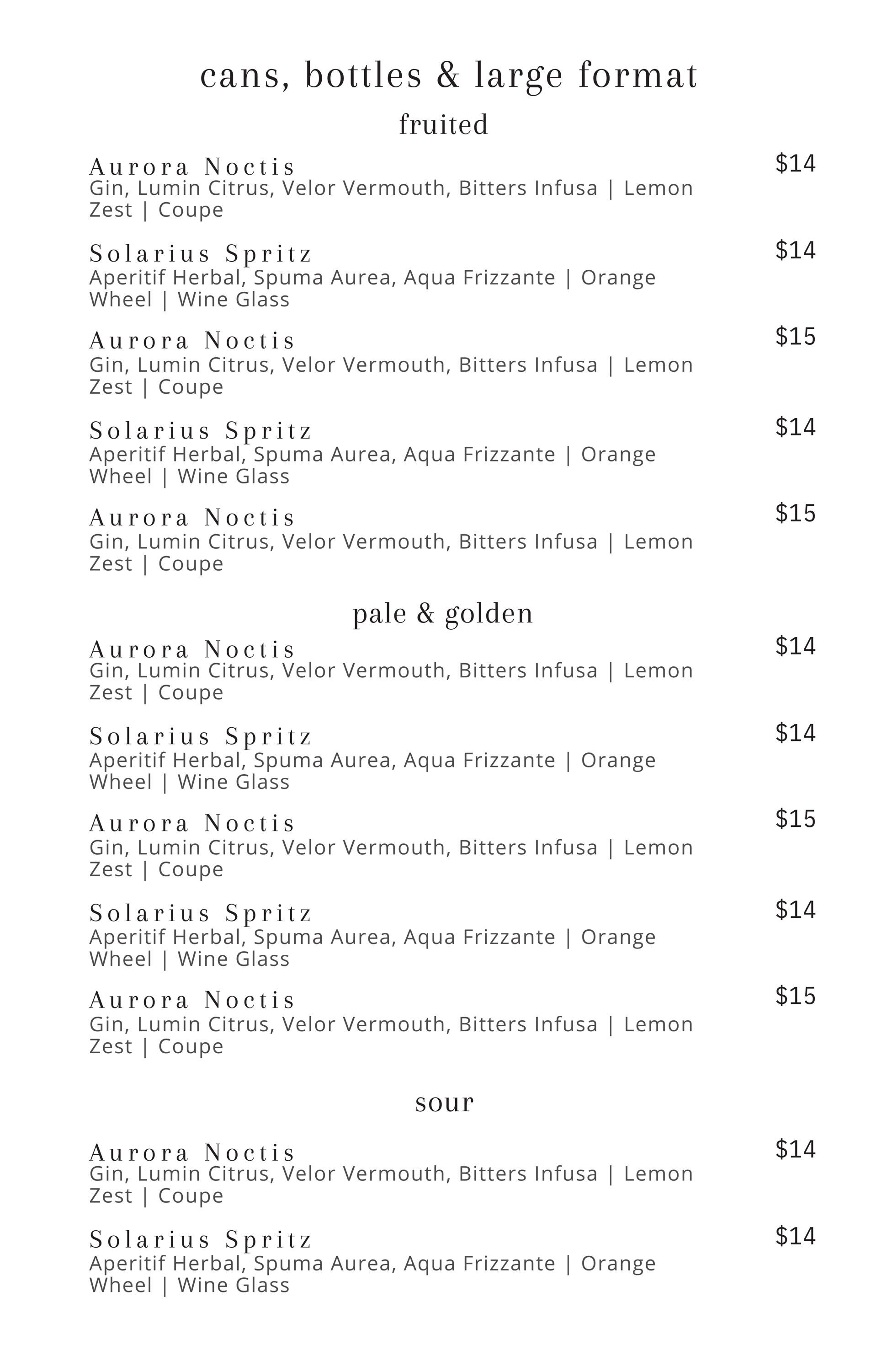 Luxury Cocktail Menu Booklet | A5 Canva Template | Editable Printable ...