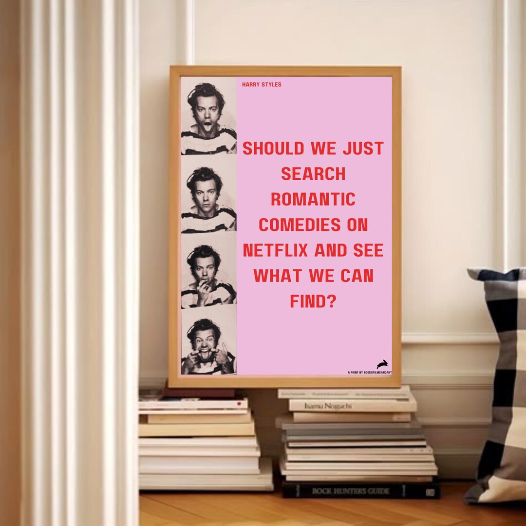HARRY STYLES - Poster Print - Harry Styles Poster - Room Decor ...