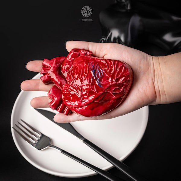 Realistic Heart - Etsy