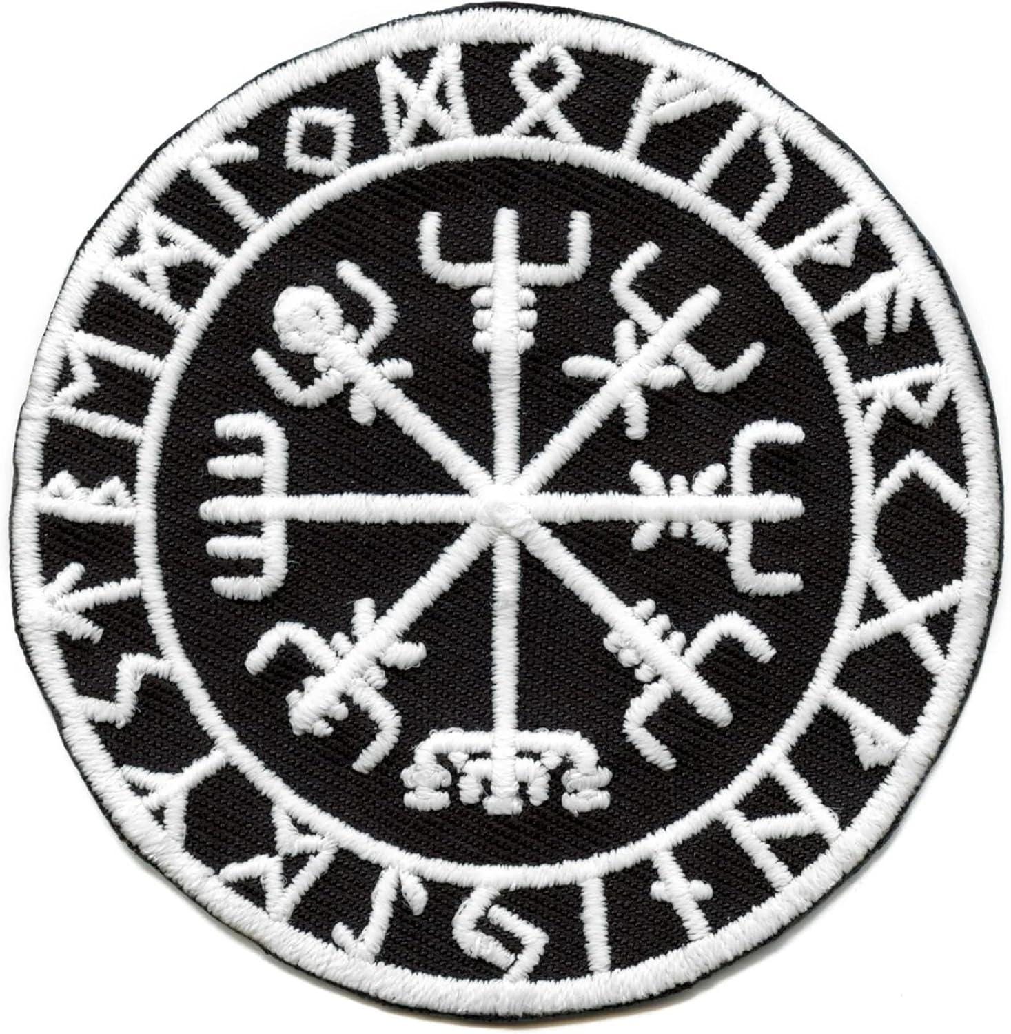 Set of 5 Viking Embroidery Patches Iron on for Jackets, Jeans and Vest ...