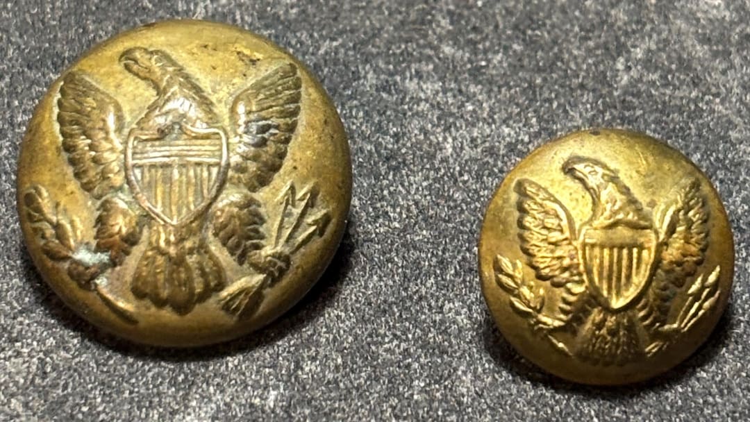 Eagle Cuff Button 1861-1865 Civil War - Etsy