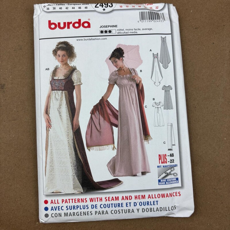 Bridgerton Dress Pattern - Etsy