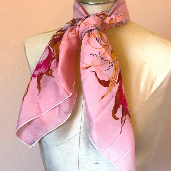 60s Scarf - Etsy