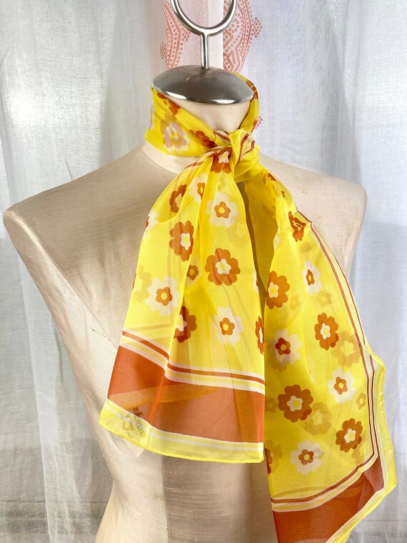 vintage mod 70s sheer - Gem