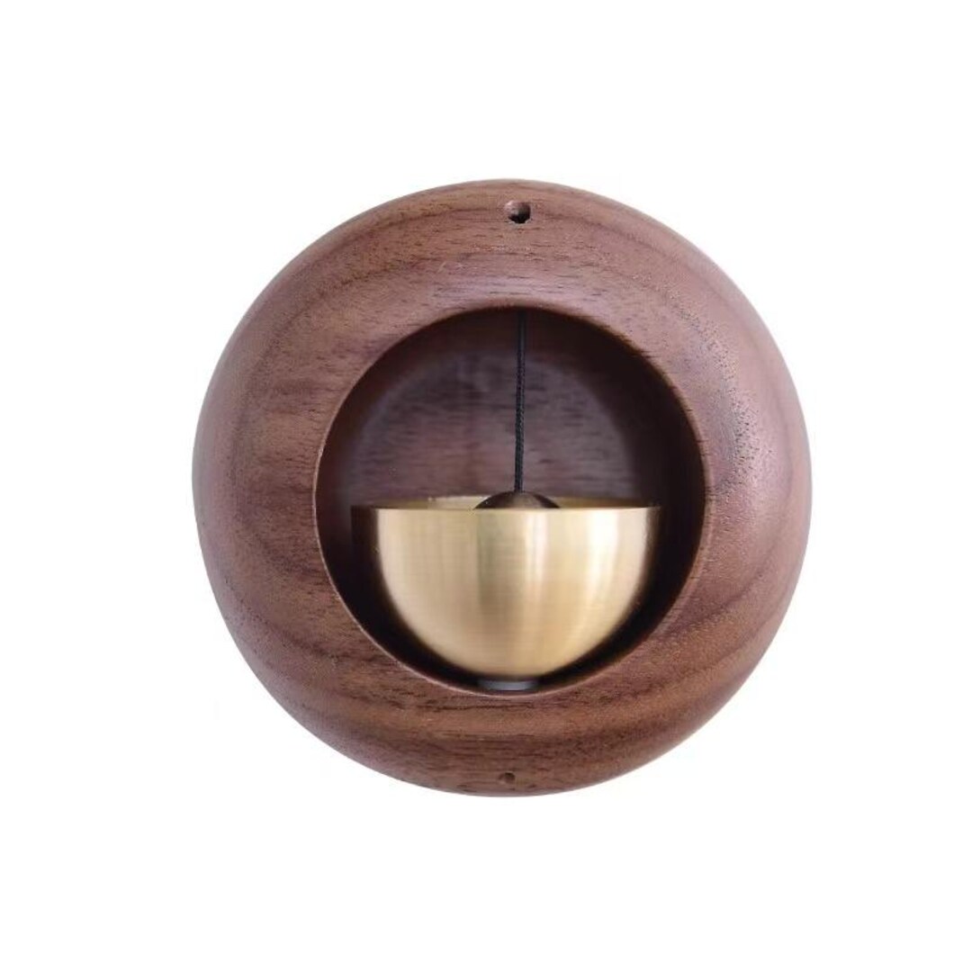 Handmade Copper Magnetic Doorbell, Round Doorbell, Craftsman Hammered ...