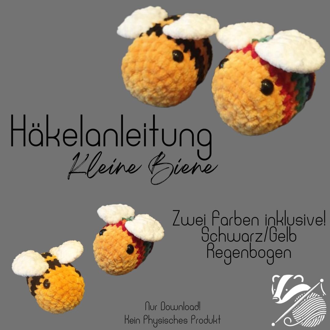 Easy Crochet Pattern: Amigurumi Little Bee – PDF Pattern for Beginners ...