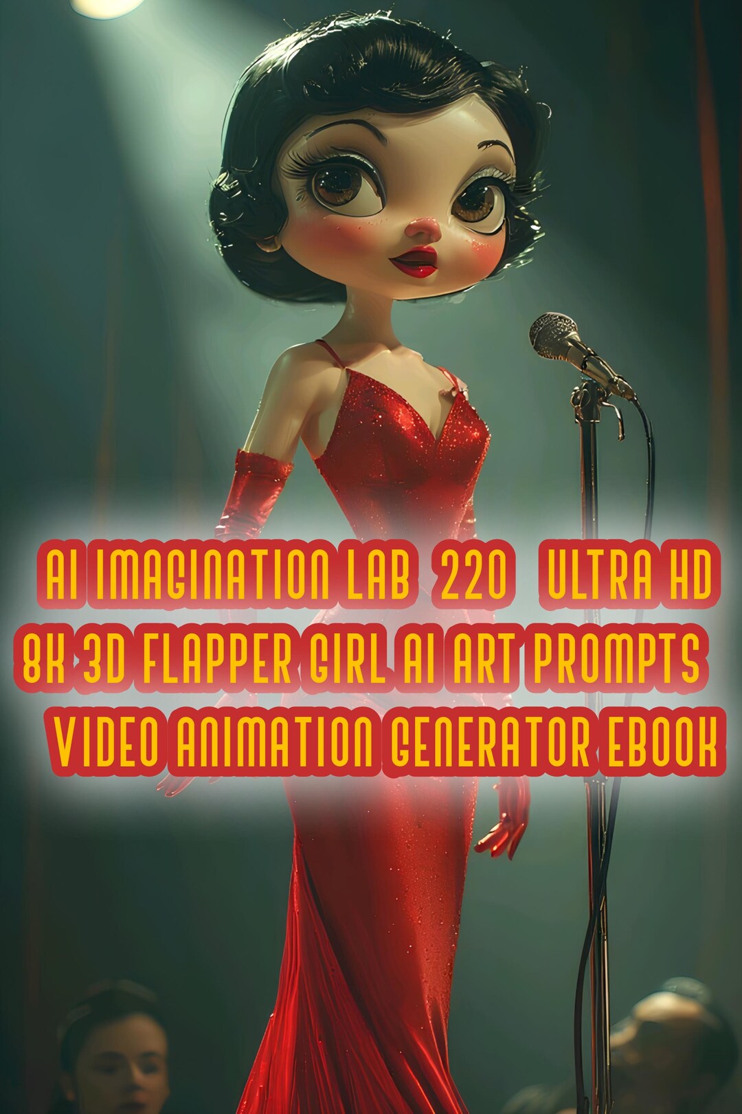 220+ Ultra HD 8K 3D Flapper AI Prompts + 60 Video Prompts + 500 ...