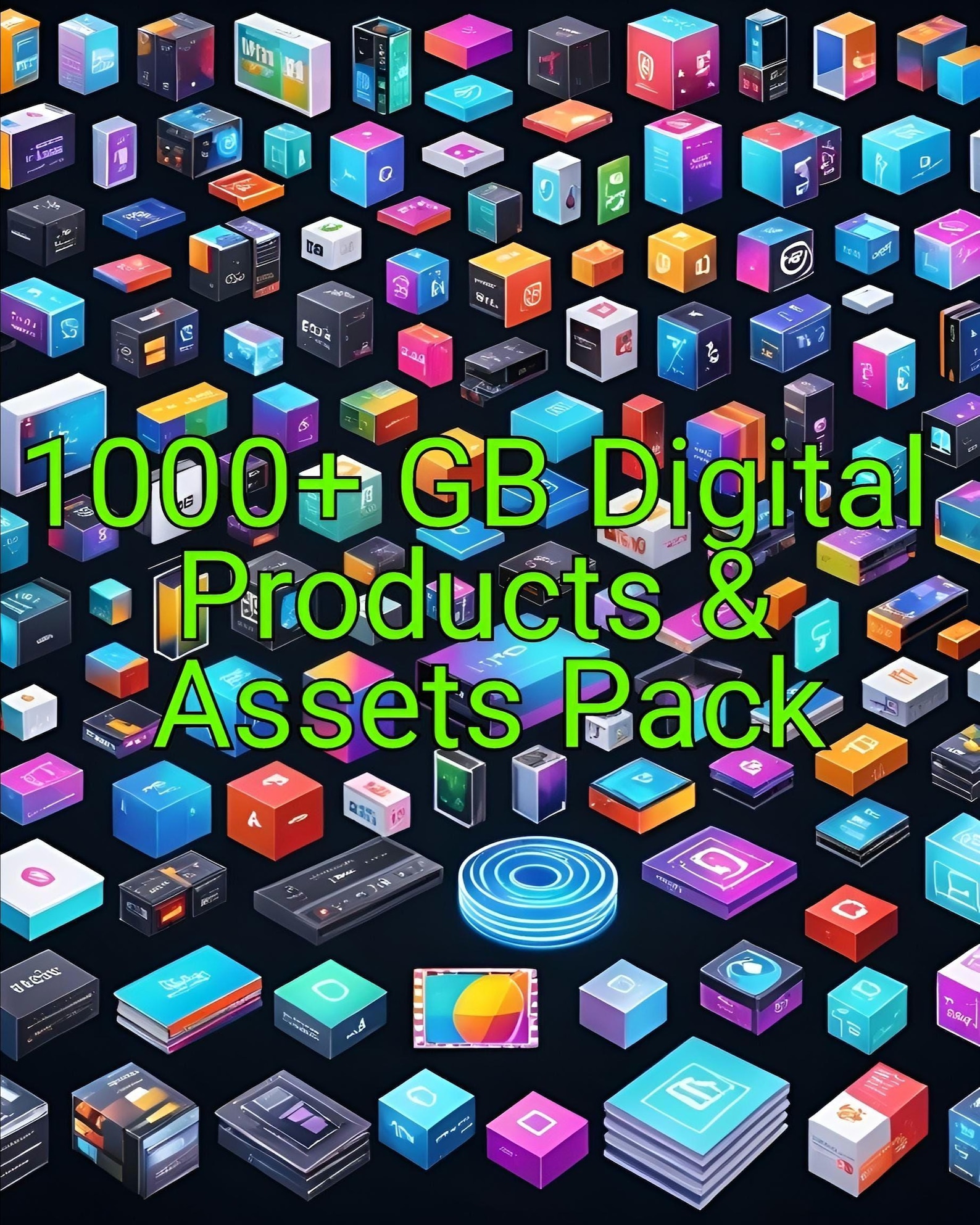 1000+ GB of Digital Products and Assets With PLR Resell Rights - Etsy