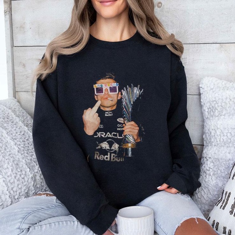 Max Verstappen Middle Finger T Shirt - Etsy Australia