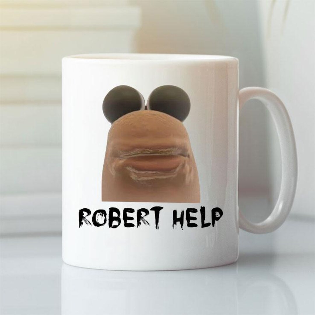Marcus the Worm Robert Help Mug - Etsy