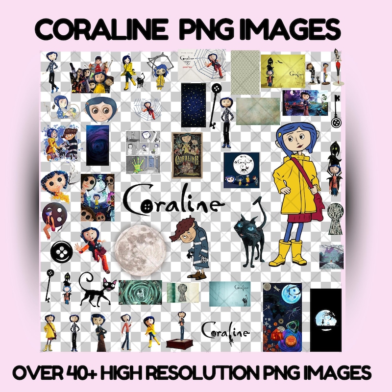 Coraline Png - Etsy