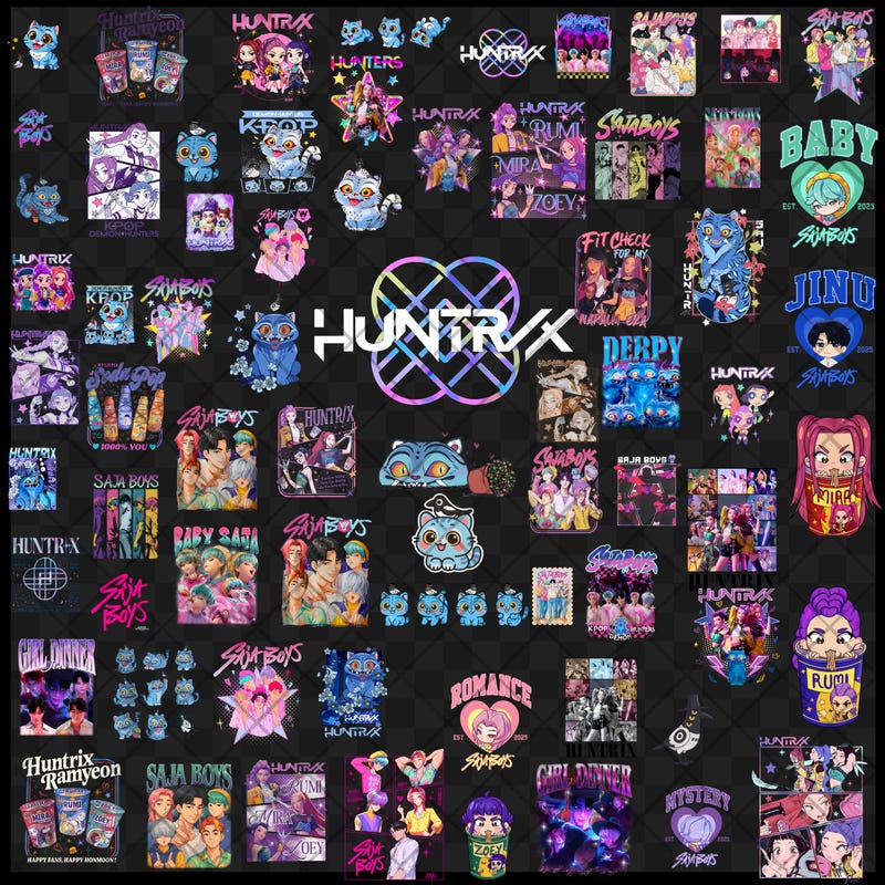 Huntrix Sticker - Etsy