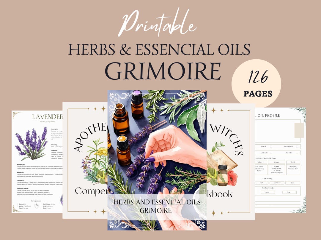 The Ultimate Green Witch Herbalism Magical Apothecary Book of Shadow ...