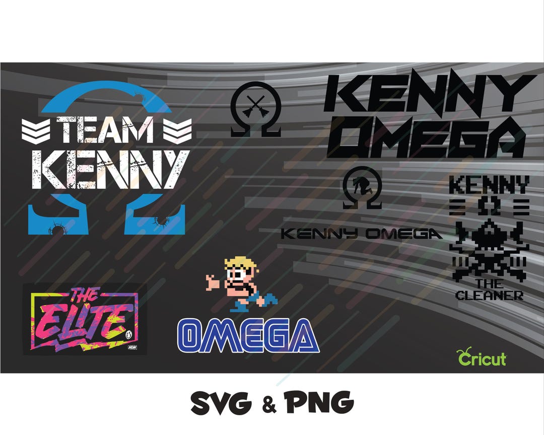 Kenny Omega - SVG and PNG Files - Etsy