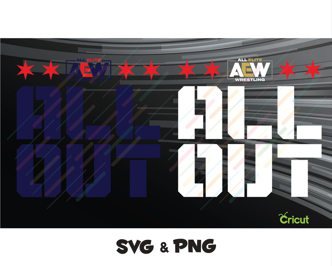 AEW - SVG and PNG Files - Etsy