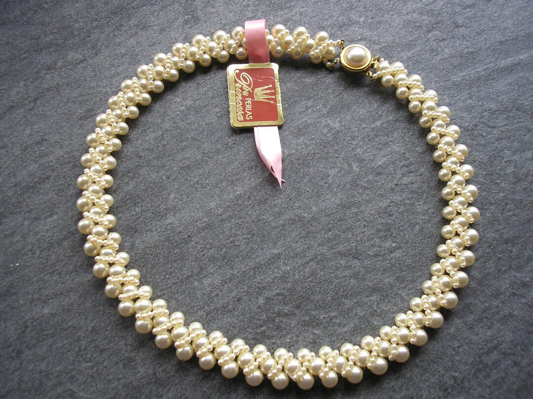 PERLAS DE MALLORCA, Perlas Princesa, Majorcan Pearl Collar, Hand-woven ...