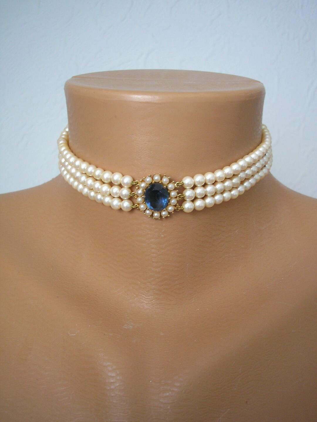 LOTUS Pearl Choker Boxed Lotus Royale Pearls Vintage Pearl - Etsy