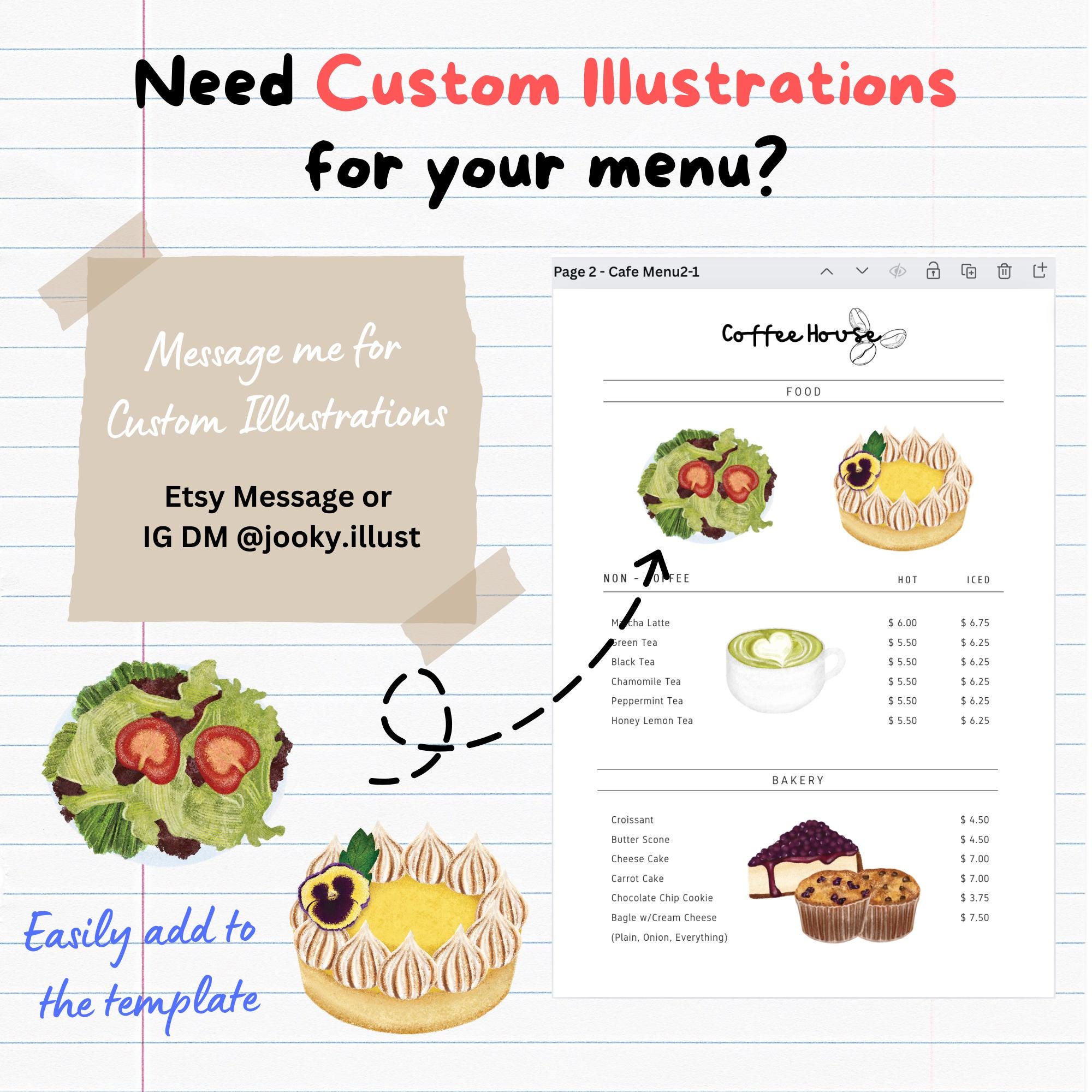 Printable Juice Smoothie Bar Menu Templates, Fresh Fruits Vegetable ...