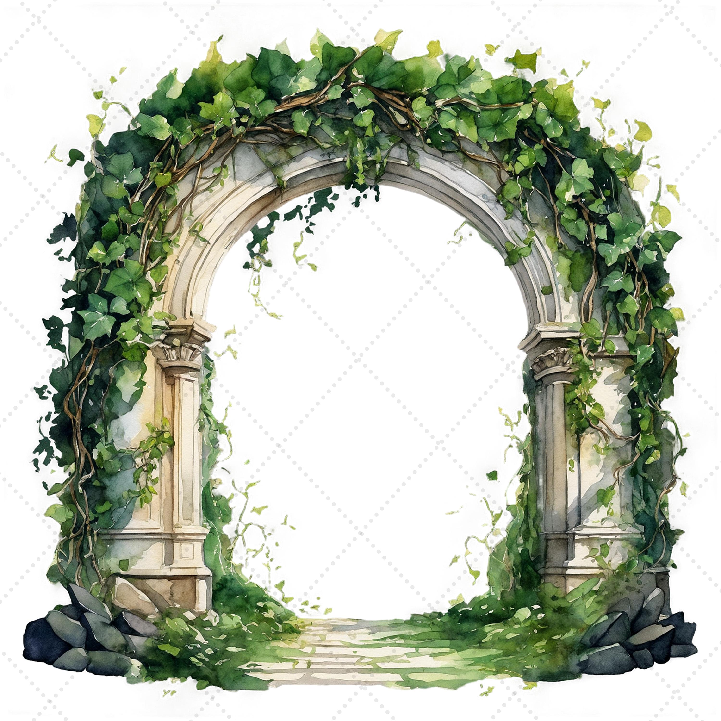 Magic Gateway PNG Clipart Bundle • Witch Spell Fantasy Scrapbook ...