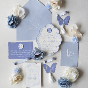 Ruby Package (wedding Calligraphy Keepsake) Vow Letters Wedding ...