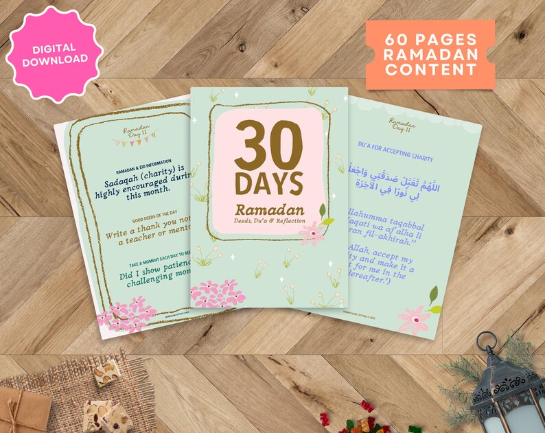 Ramadan Educational Flashcards Digital Download | Ramadan Printable ...