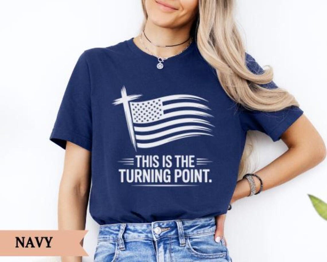 This is the Turning Point Charlie Kirk Shirt, RIP Memorial American ...