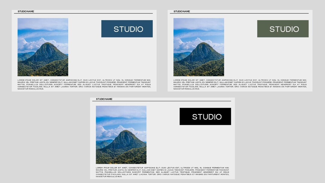 Canva Studio Presentation Template | Creative Studio Pitch Deck | 3 ...