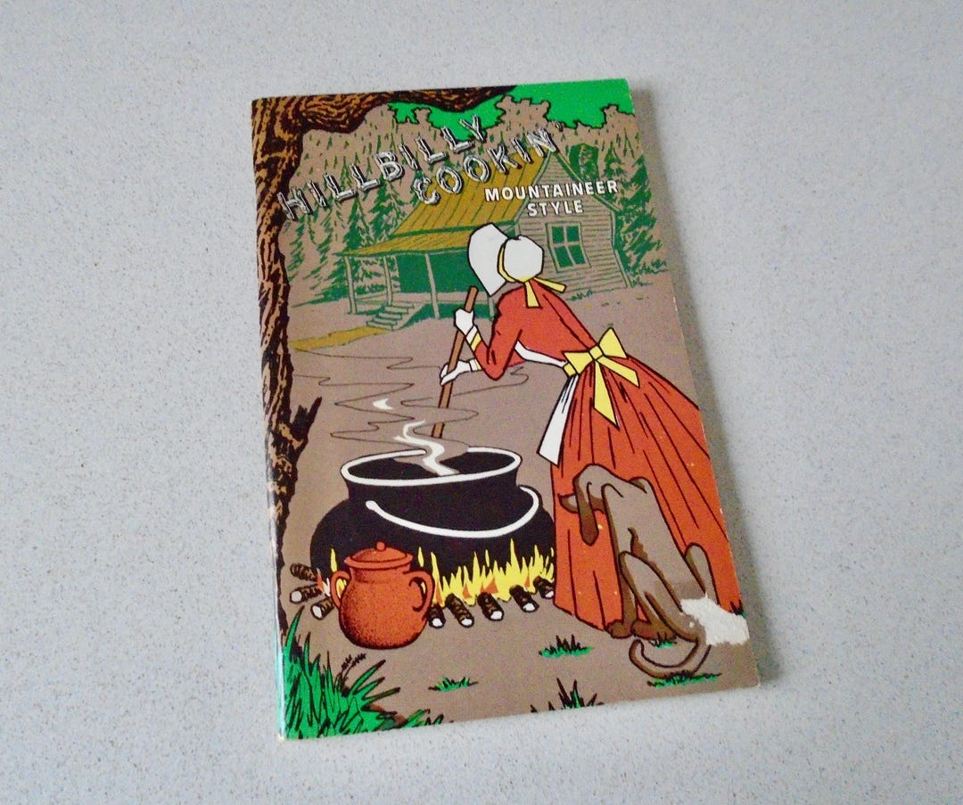 Hillbilly Cookin Mountaineer Style Cookbook 1968 Tennessee - Etsy