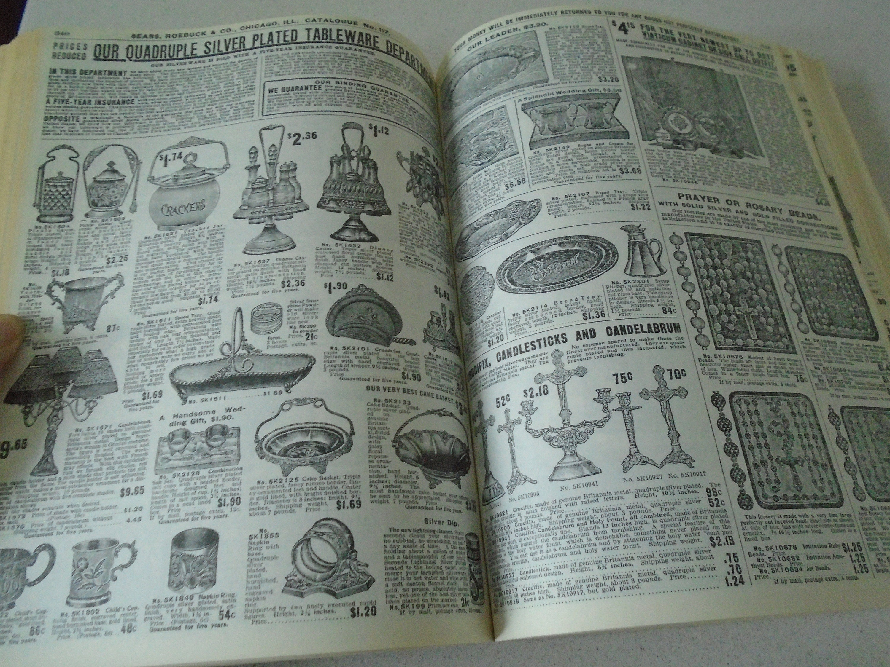 1908 Sears Roebuck Catalogue Replica 1969 Reprint - Etsy