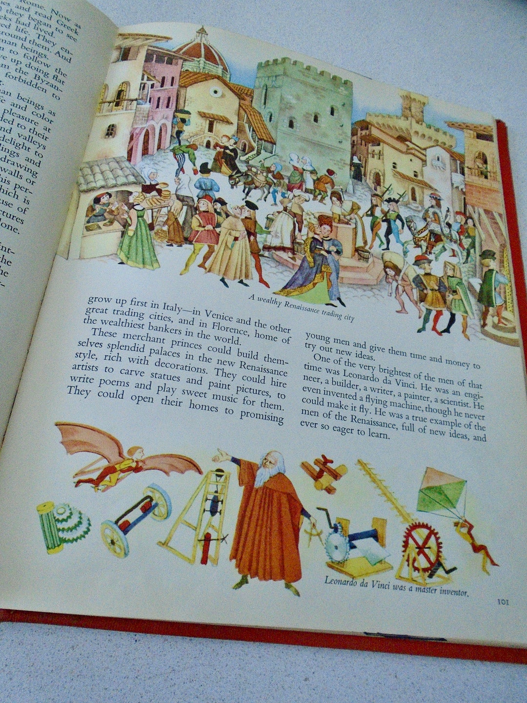 1955 the Golden History of the World. Elsa Jane Werner Giant - Etsy