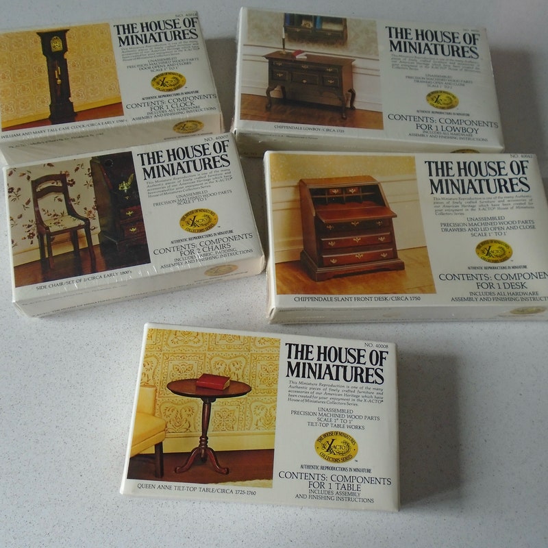 Dollhouses Furniture Kits - Etsy