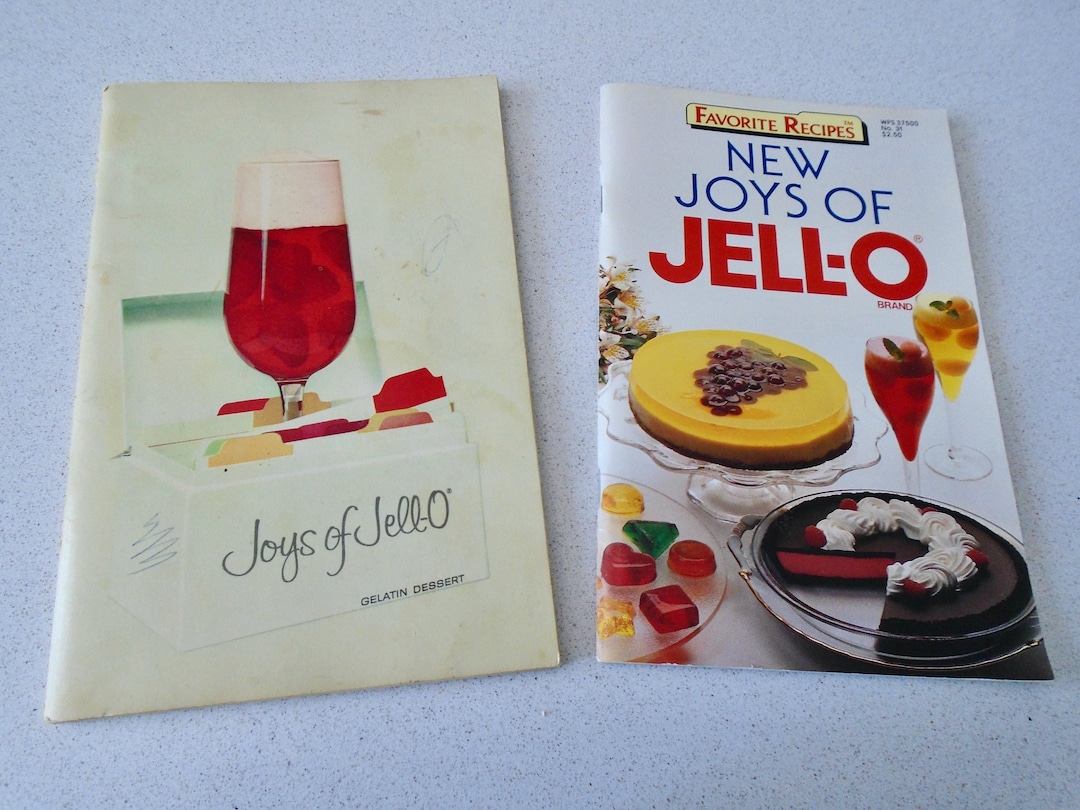 1960s Joys of Jell-o & 1970s New Joys of Jell-o Favorite Recipes ...