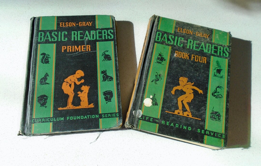 1936 Elson-gray Basic Readers Primer Early Dick and Jane Scott ...