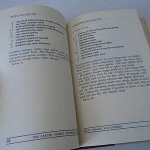 Jimmy Carter the Carter Family Favorites Cookbook by Ceil Dyer 1977 ...