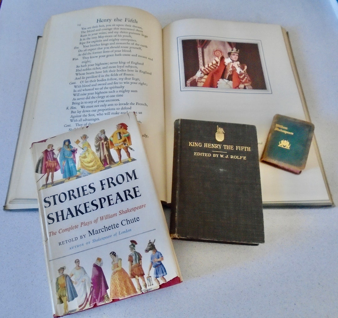 4 William Shakespeare King Henry V Laurence Olivier Heritage Press ...