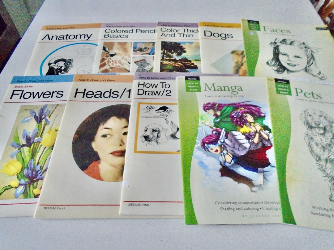 10 How to Draw and Paint Books Walter Foster Instructional Art Books ...