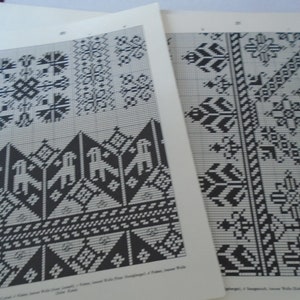 Transylvanian-saxon Linen Embroidery From Tartlau Pattern Folio by ...
