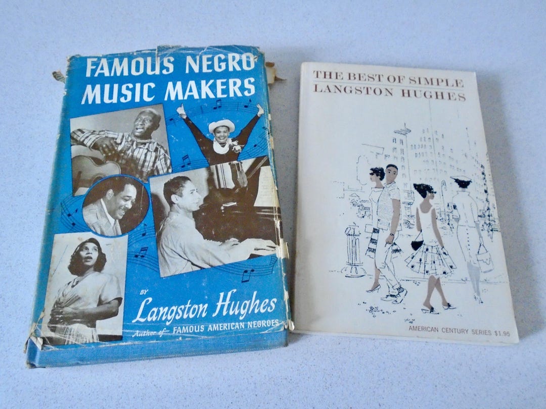 2 by Langston Hughes 1950s Famous Negro Music Makers 1955 Famous ...