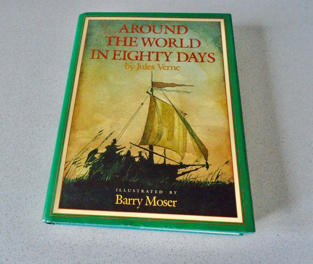 Around the World in Eighty Days by Jules Verne Illustrated by Barry ...