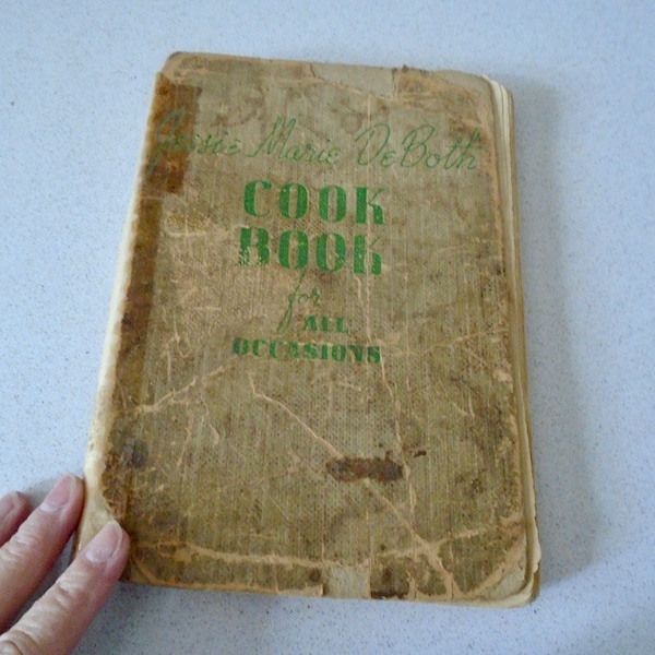 1930s Cook Book - Etsy