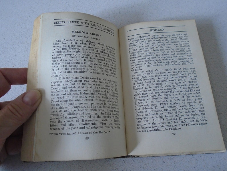 1914 Seeing Europe With Famous Authors Great Britain and Ireland Ralph ...