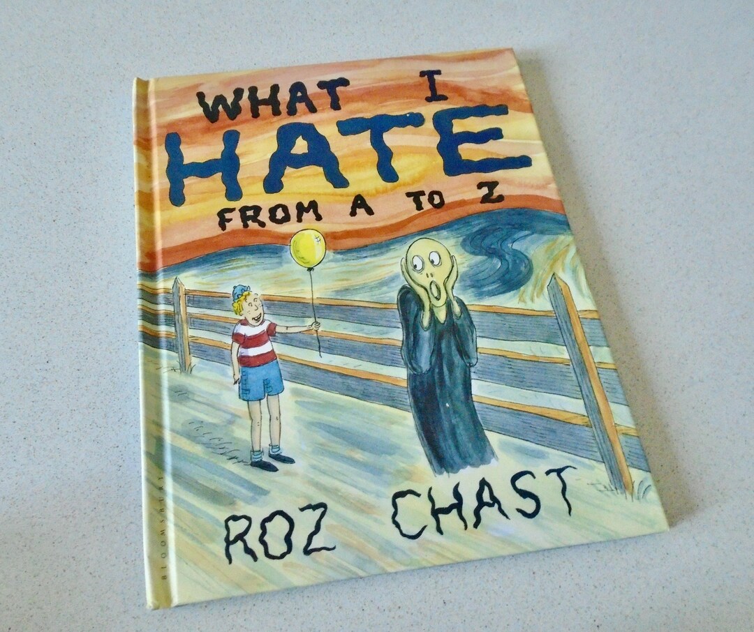 SIGNED What I Hate From A to Z by Roz Chast Humor Cartoons - Etsy